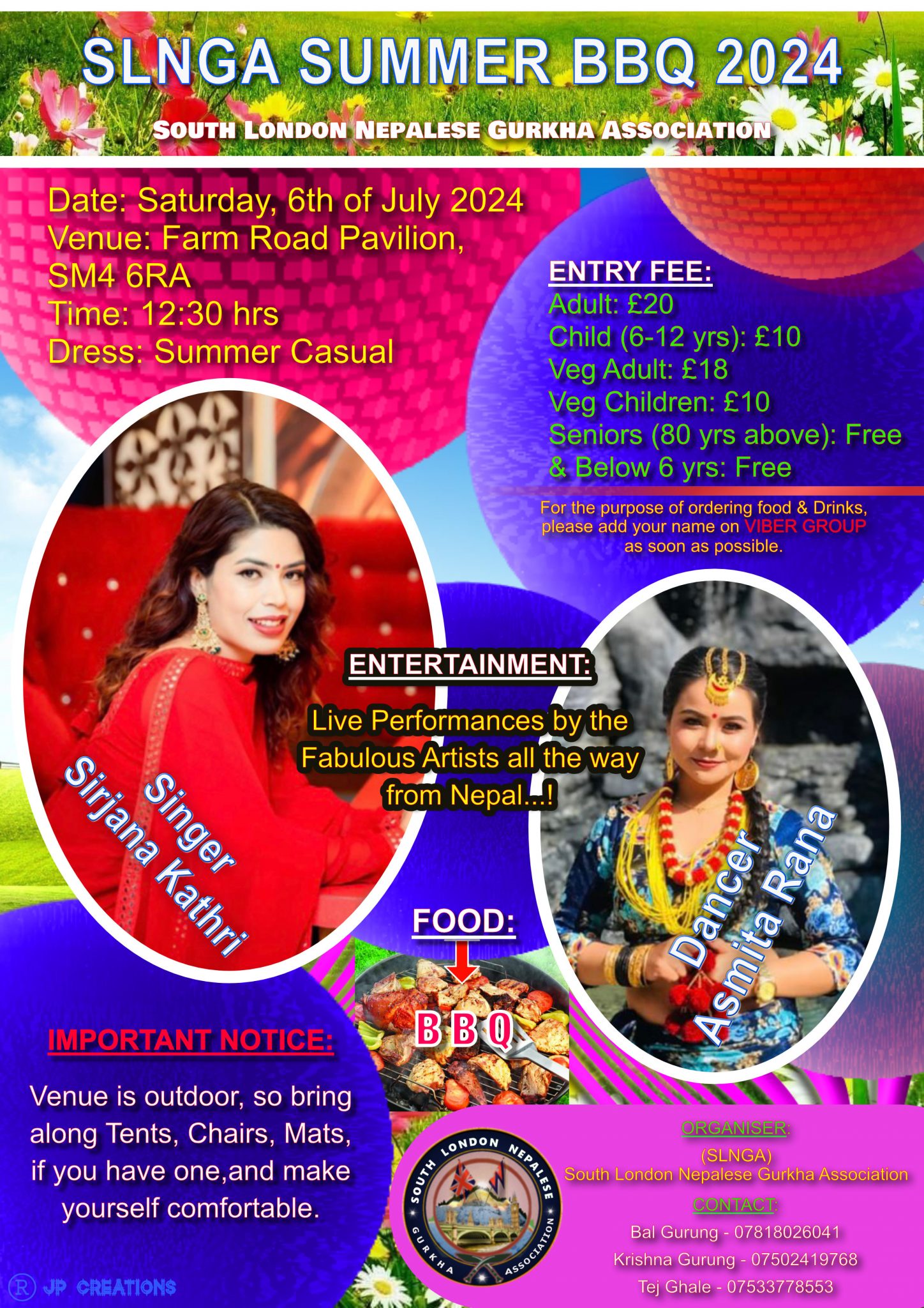 Summer BBQ 2024 – SLNGA